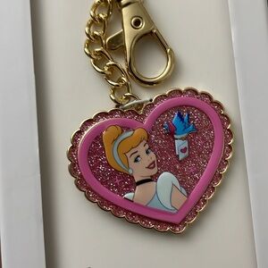 Disney | Accessories | 24hr Drop Disney Princess Cinderella Bag Charm ...